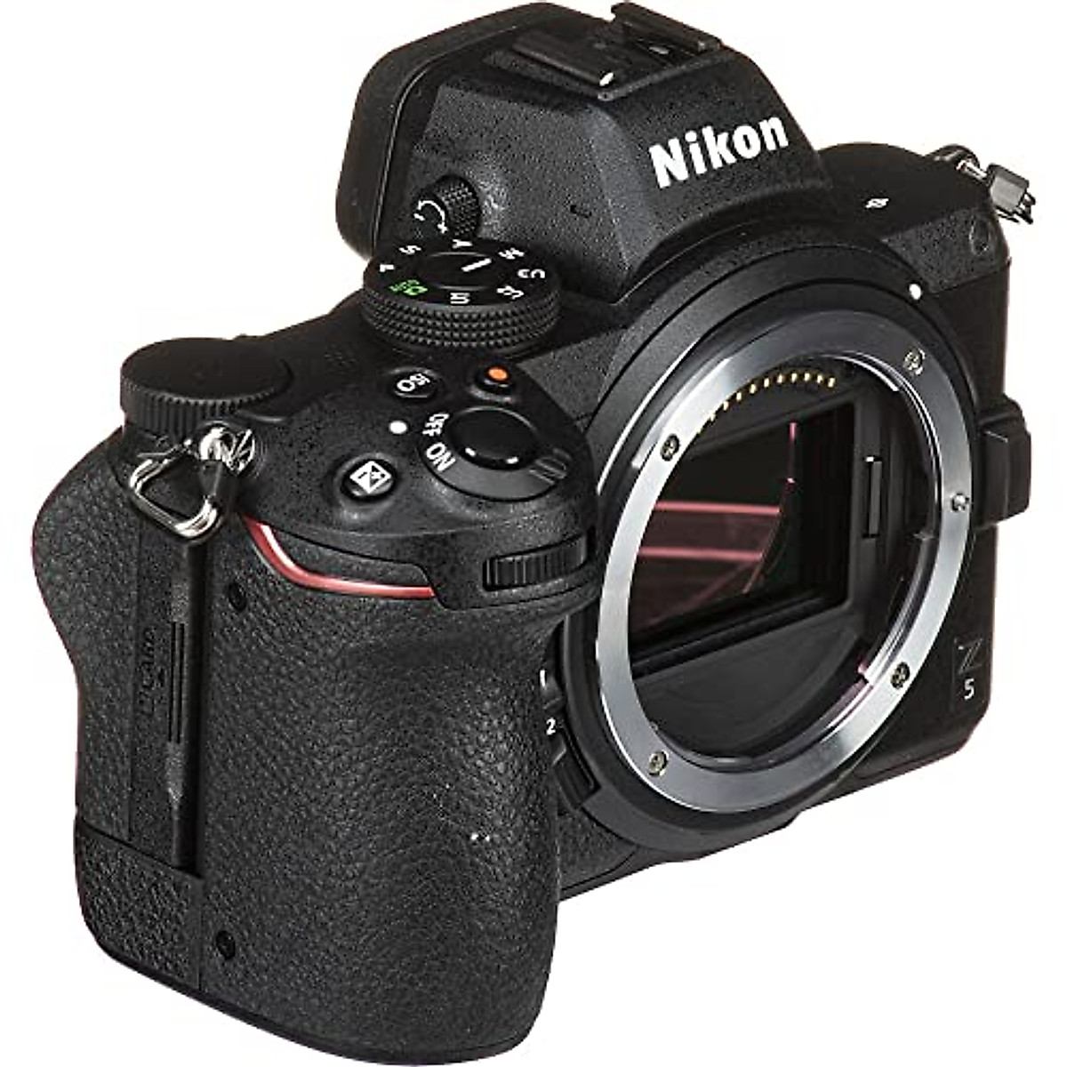 Nikon Z5 Mirrorless Digital Body Only CMOS Camera + Case, 128GB Additional Memory, LED Light, Cleaning Pen and More