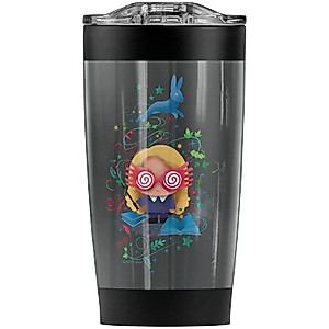Harry Potter Luna Lovegood Chibi Stainless Steel Tumbler 20 oz Coffee Travel Mug/Cup, Vacuum Insulated & Double Wall with Leakproof Sliding Lid | Great for Hot Drinks and Cold Beverages