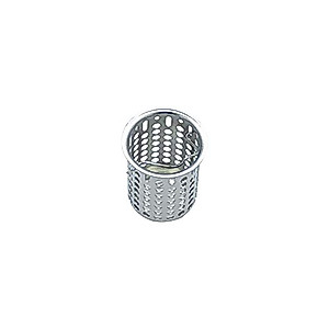 Junior Basket Strainer Stainless Steel Strainer Basket, 2.25 Inch Deep Flange Replacement Strainer with Handle