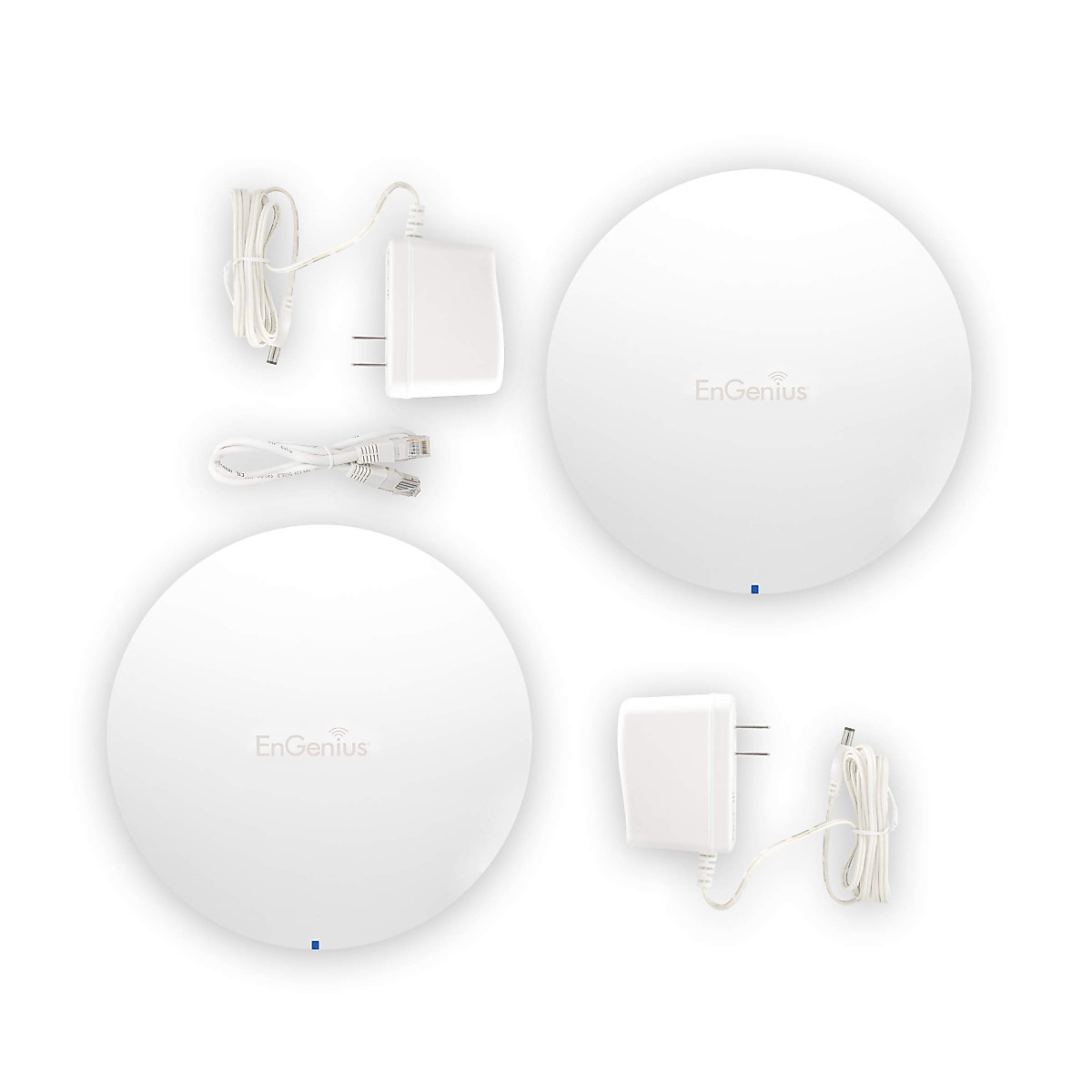 EnGenius Whole Home Mesh WiFi System – Tri-Band AC2200 Whole-Home Mesh Network, up to 3,000 sq. ft. Coverage ultrafast Performance WiFi Router (ESR580-2PACK)