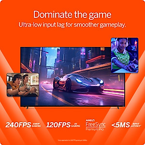 VIZIO 65-inch Quantum Pro 4K QLED 120Hz Smart TV with 1,000 nits brightness, Dolby Vision, Local Dimming, 240FPS @ 1080p PC Gaming, WiFi 6E, Apple AirPlay, Google Cast Built-in (VQP65C-84, 2023)