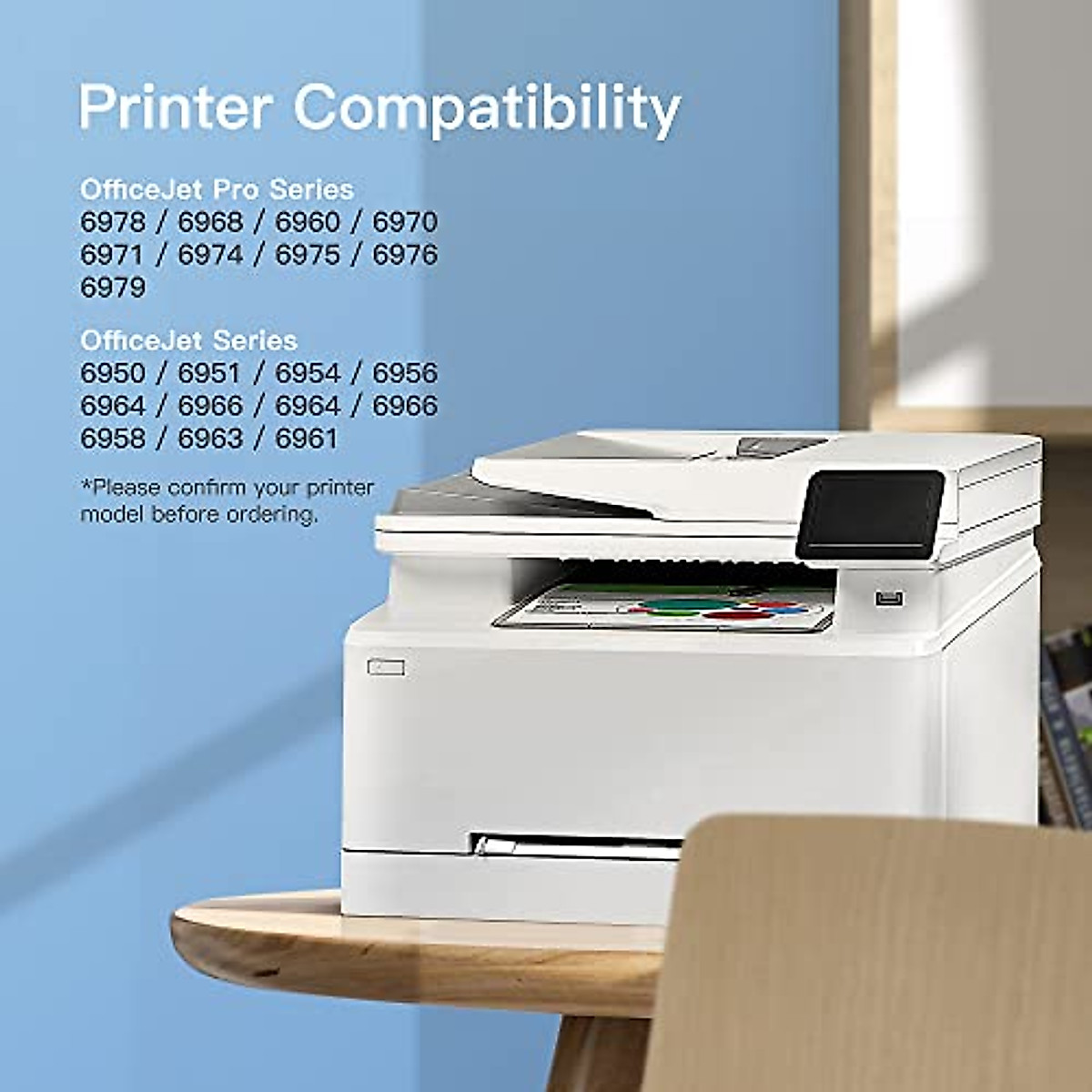 GPC ImageFlex 902XL Compatible Ink Cartridge Replacement for HP 902 Ink cartridges 902XL 902 XL Ink Cartridges Compatible with Officejet 6978 6968 6962 6958 6970 6950 6960 Series Printer(4-Pack)