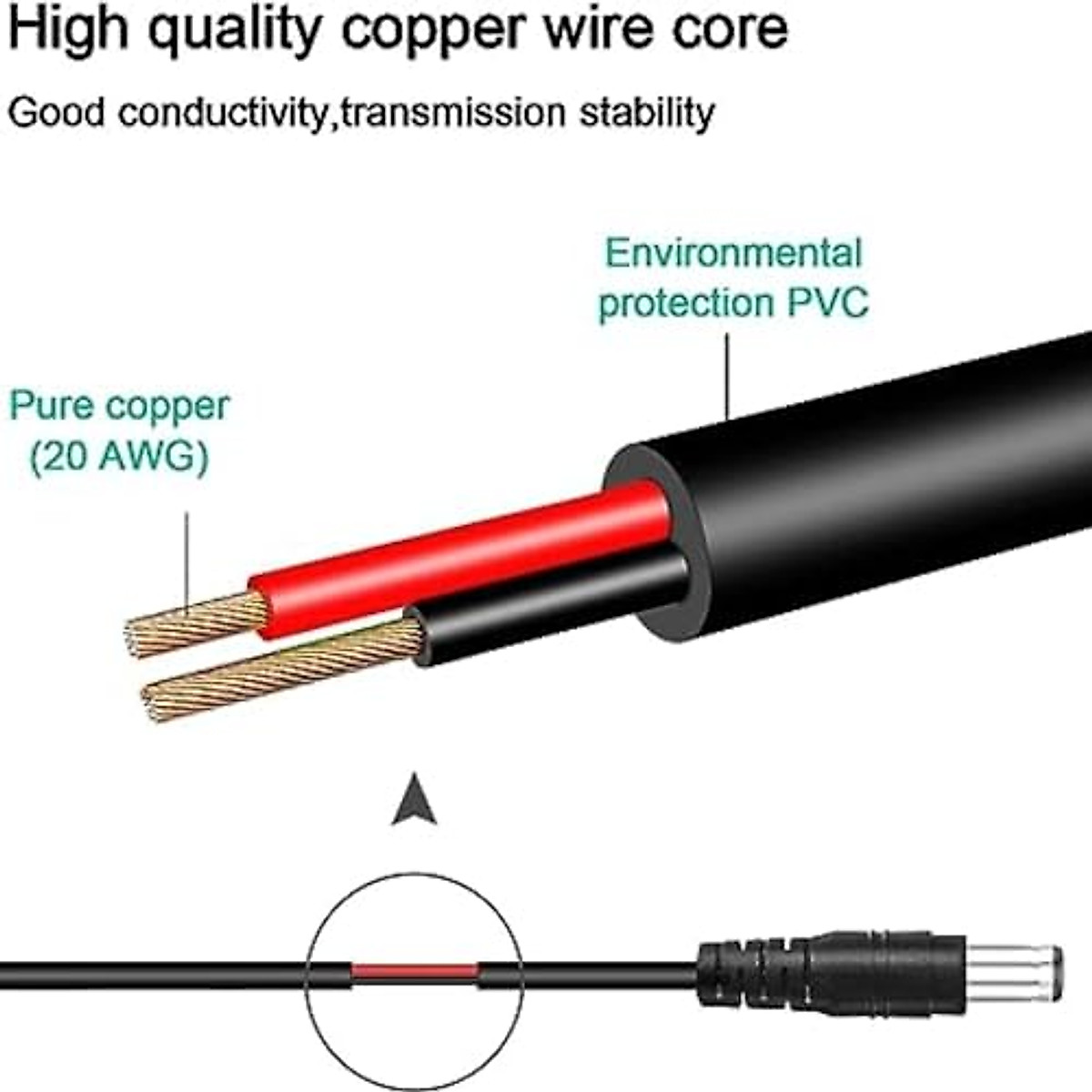 Musstad USB to DC Charging Cable PC Laptop Charger Power Cord for Wasp Barcode Technologies WWS500 WWS550i Freedom Series Cordless Bar Code Scanner