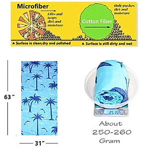 HAOKUN Microfiber Sand Free Beach Towel Blanket-Quick Fast Dry Super Absorbent Lightweight Thin Towel for Travel Pool Swimming Bath Camping Yoga Gym Sport Idea (Butterfly)