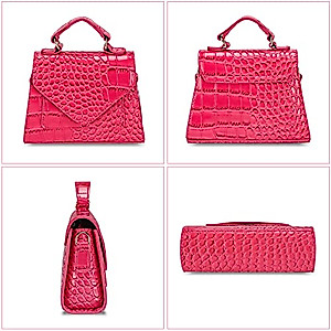 Women’s Trendy Mini Designer Crossbody Bags, Top Handle Clutch Handbag, Cute Shoulder Purse