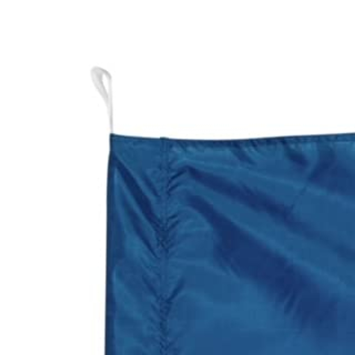 Black Color Guard Flag, Curved Rectangle Solid Color Flag for Practice, Made of Easy to Clean Polyester Habutai