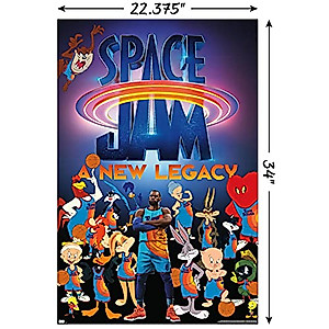 Trends International Space Jam: A New Legacy - Team Wall Poster, 22.375" x 34", Unframed Version