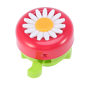 BESPORTBLE Bicycle Bell Ring for Boys Girls Bike Bell Cute Bicycle Ring Bell Accessory - Red Green