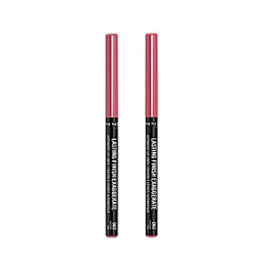 Rimmel Exaggerate Lip Liner, Eastend Snob, 2 Count (Pack of 1)