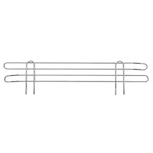 Metro L24N-4C Super Erecta 4" High Stackable Ledge for Wire Shelving, Chrome, 24"