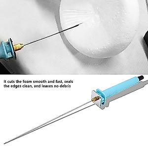 FTVOGUE Foam Cutter 24W 20cm Electric Foam Cutting Machine Pen Tools Kit Styrofoam Polystyrene Cutting Pin (US plug)