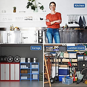 NSF Wire Shelf Organizer 6 Wire Shelving Unit Metal Storage Shelves, Utility Commercial Grade Heavy Duty Height Adjustable Leveling Feet Steel Layer shelf Rack 1500 LBS Capacity-14x24x60,Chrome