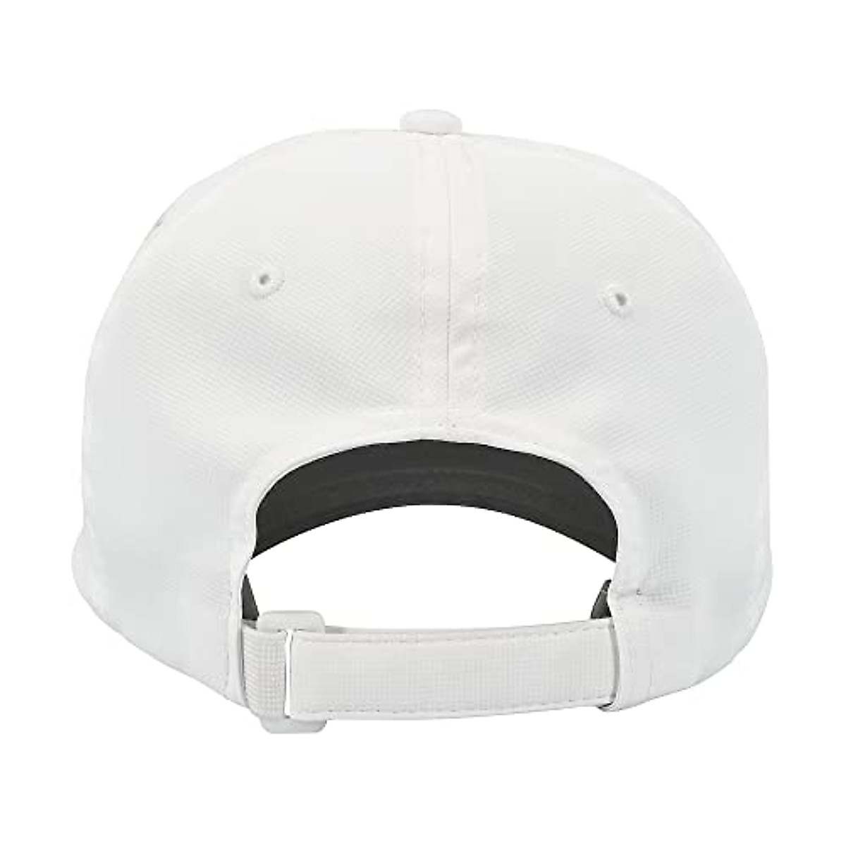 Mizuno Womens Tour Adjustable Baseball-caps, White-black