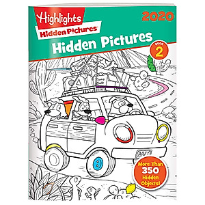Highlights Young Readers Activity Pack - Hidden Pictures, Jumbo Pad of Puzzles, Joke Book, Mazes and Puzzlemania