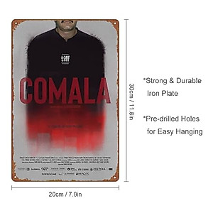Comala posters Tin Sign Cafe bar Home Wall Art Decoration Retro Metal Tin Sign 8x12 inch