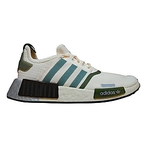 adidas Originals Women's NMD_R1 Shoes GX6490 (Cream/Green, 9)