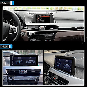 PEMP 10.25" F48 Android 10 IPS 1920x720 HD Screen, Qualcomm 8core 4+64GB CarPlay Android Auto Use The OEM Bluetooth get The Sound for BMW X1 F48 (2016-2017) NBT