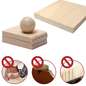 ANFU Wooden Clips for Hanging Tapestry, Clips for Display Quilt, Wood Wall Clip for Hanging Rugs Fabric use by Home Decor, Easy to Hang and Adjust (4, Beechwood)