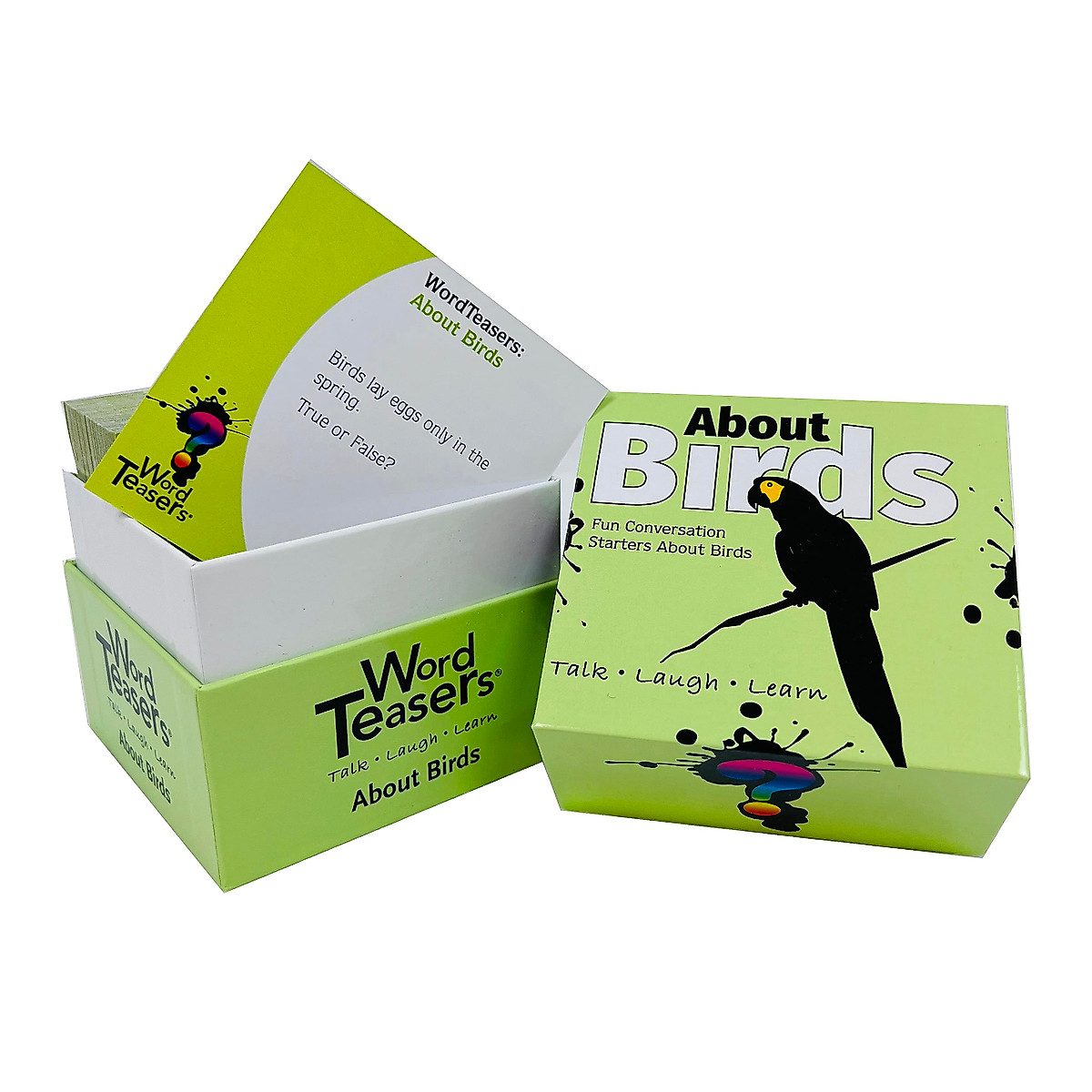 ? WORD TEASERS About Birds Conversation Starters - Conversation Cards for Bird Lovers - Gifts for Bird Watchers - Bird Game Trivia Cards - Fun Family Games - 150 Questions