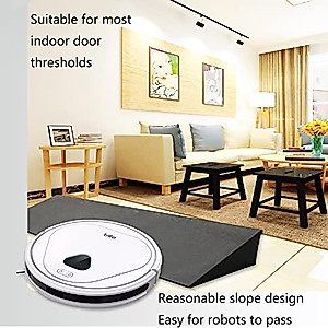 GUENZO Threshold Ramp, Wheelchair Ramp, Indoor Rubber Threshold Ramps Rise Curb Ramps Entrance Service Ramps for Home, Steps, Stairs, Wheelchair, Floor Sweeper Curbs (Size : 99 * 5 * 1cm)