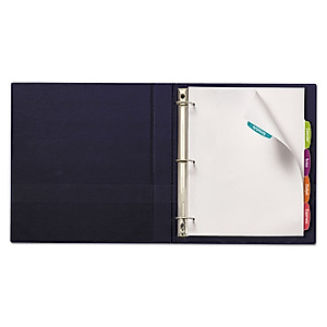 Avery Big Tab Printable White Label Dividers with Easy Peel, 5 Tabs, 20 Sets (14434)