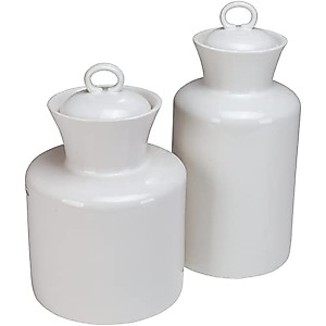 TIC Collection Jazy Canister Set, White