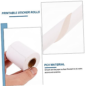 PLAFOPE 5 Rolls Rolls Glasses optometry paper lables tabs pos receipt paper thermal shipping labels thermal labels thermal view paper print paper thermal paper computer white tester