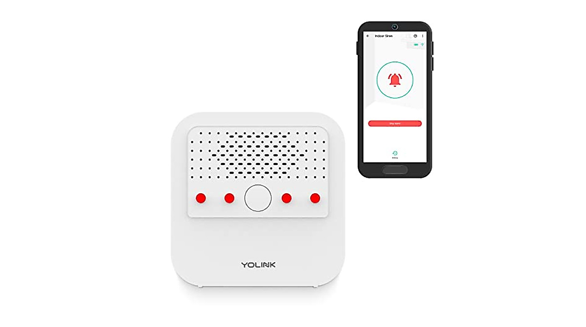 Smart Siren Alarm 110dB | Wireless Home Security Alert