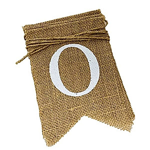 Shimmer Anna Shine Oh Baby Burlap Banner and Gifts Burlap Banner for Baby Shower Decorations and Gender Reveal Party