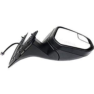 Kool Vue Driver & Passenger Side Power Heated Mirrors for Ford Transit Connect 2014-2022 With Spotter Glass Textured