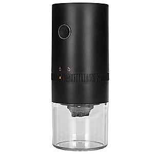 Aramox Coffee Grinders, Other Than Hand Operated,Coffee Bean Grinder Convenient Practical Reliable Durable Curved Design Compact Portable Grinding Tool For Home (Black)