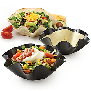 Norpro Nonstick Mini Tortilla Bowl Makers, Set of 2, Shown