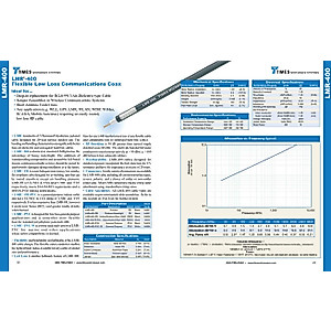 Custom Cable Connection 150 Foot N Male to N Male LMR400 Times Microwave 50 Ohm Coax Low Loss Antenna Cable for Ham Radio, WLAN, CB Radio and WiFi Antenna Feeders