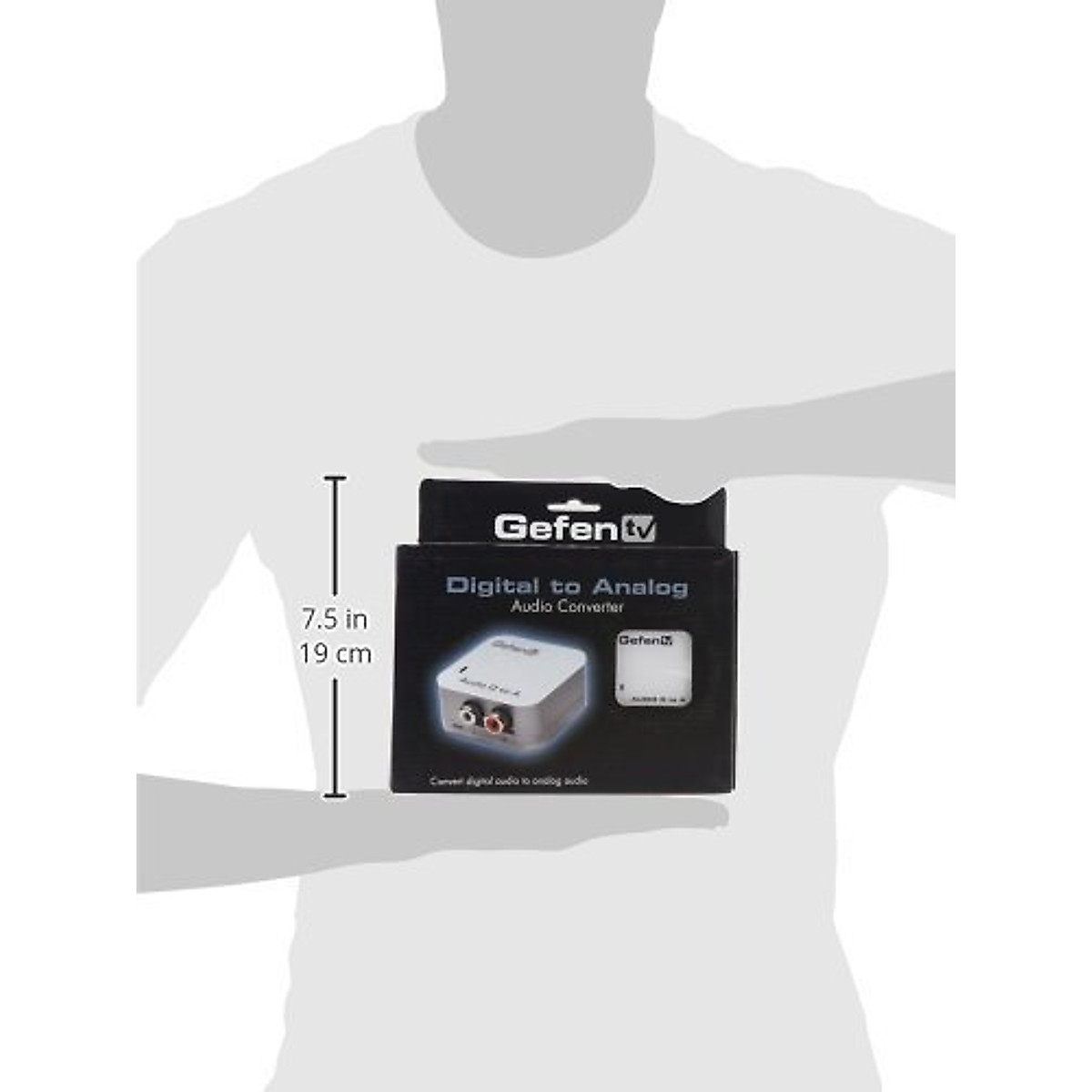 Gefen Digital Audio To Analog Audio Adapter/Converter (GTV-DIGAUD-2-AAUD)