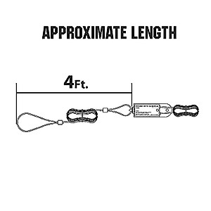 NemaTech RV Trailer Breakaway Tow Switch w/ 4ft Lanyard & Pin