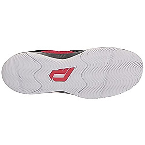 adidas Unisex Dame Certified Basketball Shoe, Better Scarlet/White/Black, 13 US Men