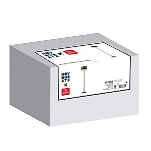 Globe Electric 67346 Novogratz x Globe Floor Lamp, Dark Gray