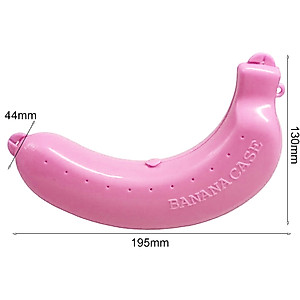 Banana Saver Flexible Keep Plastic Picnic Fruit Banana Storage Case Kitchen Tools Banana Keeper