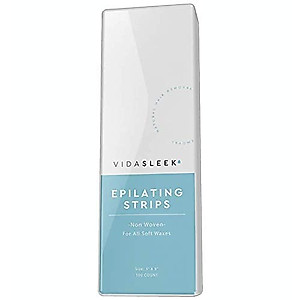 Non-woven Hair Removal Waxing Strips, 100 Pack (3"x9")