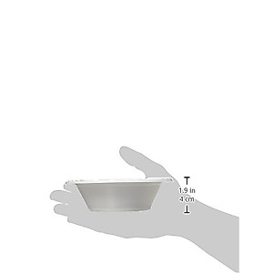 White 12 oz. Plastic Bowls - 100 Count(styles may vary)