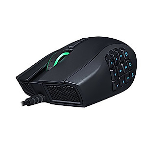 Razer RZ01-01610100-R3U1 Naga Chroma - Ergonomic RGB MMO Gaming Mouse- 12 Programmable Thumb Buttons & 16,000 Adjustible DPI