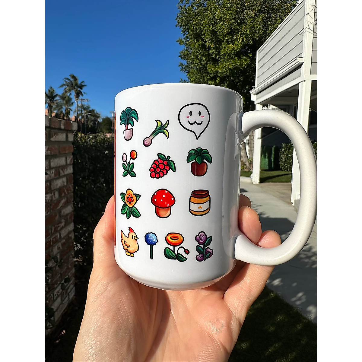 Switzer Kreations Stardew Valley Mug - Stardew Valley Gift - Stardew Valley Cup - Video Game Mug - Gamer Gift - Coffee Tea Mug - White (11 Ounces)