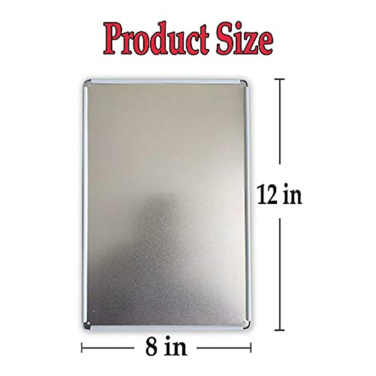 NIUMOWANG Metal Sign - Buff Jar Jar Binks Tin Poster 12 X 8 Inches