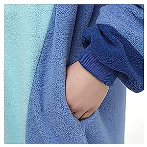 Cartoon Unisex Buttons Pajamas One Piece Classic Animation Image Onesie Sleepwear Homewear Animal Jumpsuit Halloween Costume for Men Women L