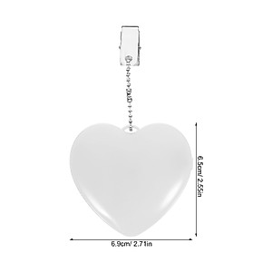 Beaupretty 2Pcs Purse Light - Handbag Light - LED Heart Purse Lights Sensor Activated Handbag Lights Automatic Motion Touch Night Lights for Women Girls