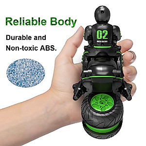 RC Motorcycle Remote Control Motorcycles,High Speed Rc Car Remote Control Car,2.4Ghz 360° Rotating Drift Stunt Car Motorbike for Kids Age 4,5,6,7,8 and Up Year Old