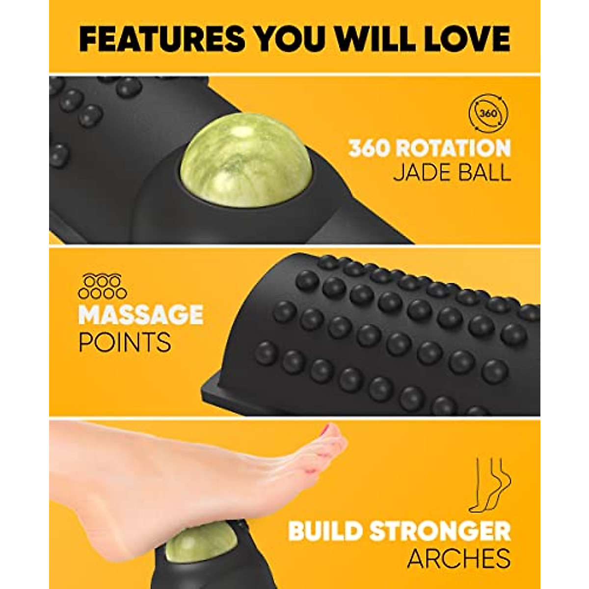 Standing Desk Mat Anti Fatigue Office Chair Mat - Sit Stand Comfort Mat with Foot Massager - Office Mat with Foot Rest Under Desk for Hardwood Floor