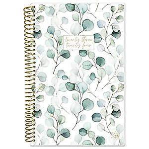 bloom daily planners 2023-2024 Pocket Planner - 4” x 6” - (July 2023 - July 2024) - MINI Weekly/Monthly Agenda Organizer & Calendar Book - Boho Greenery
