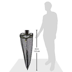 Amazon Basics Wall Mount Sports Ball Storage Rack - Multi Ball Holder Net, 15 x 4 x 6 inches, Black