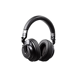 Monoprice SonicSolace II Active Noise Cancelling (ANC) Over Ear Headphone, Bluetooth 5, Supports Apple Siri and Google Assistant Personal Voice Assistants